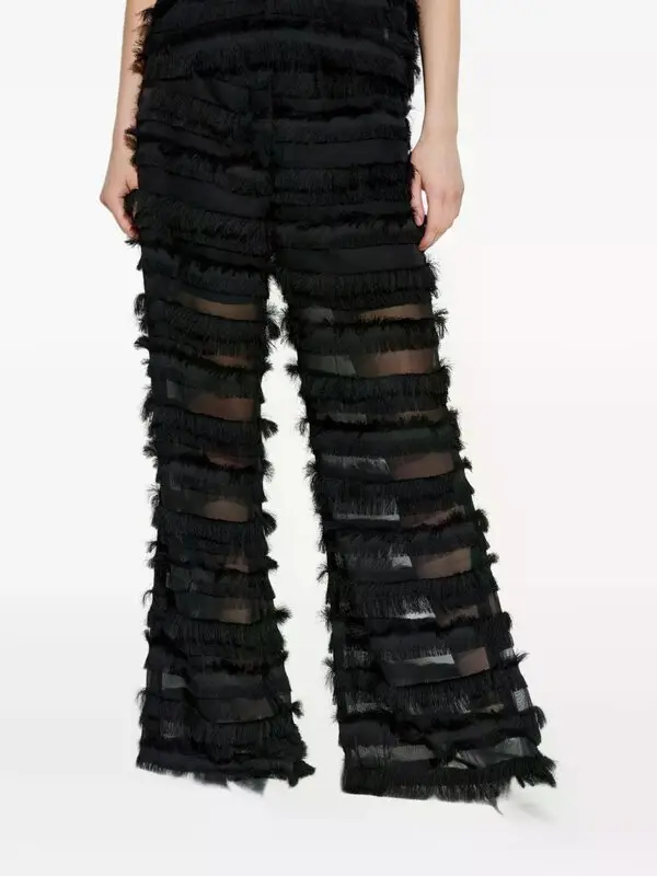 Munthe Laitha Fringe Layered Trousers
