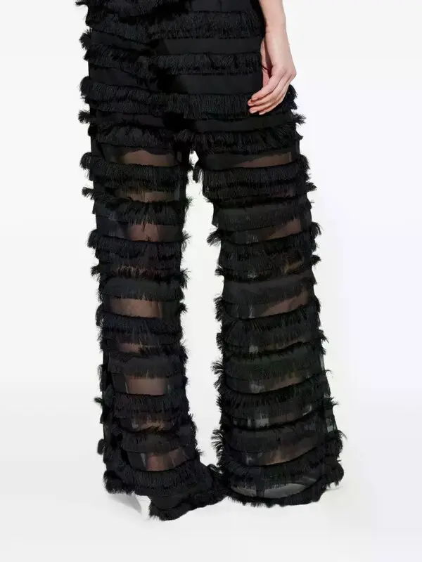 Munthe Laitha Fringe Layered Trousers