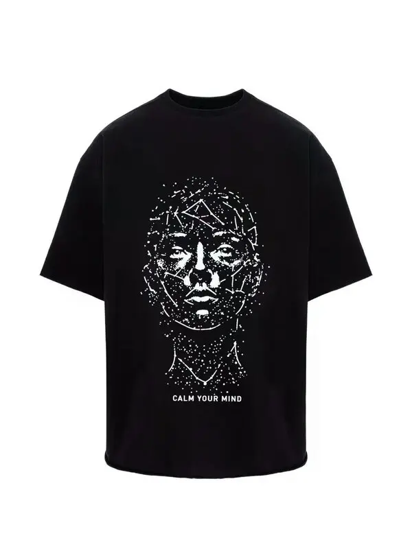 HAMZA Face-print T-shirt