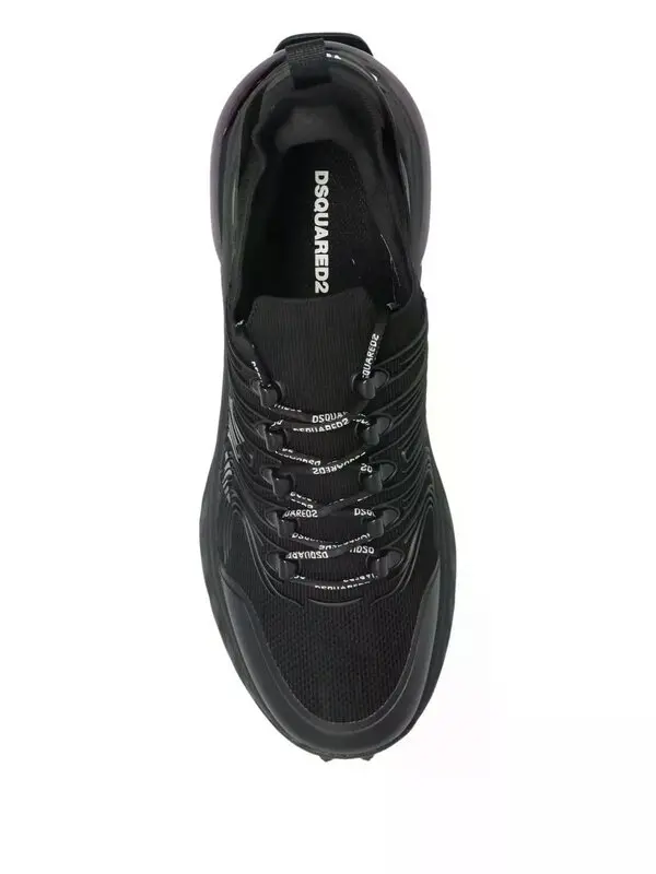 Dsquared2 Textured Lace-up Sneakers