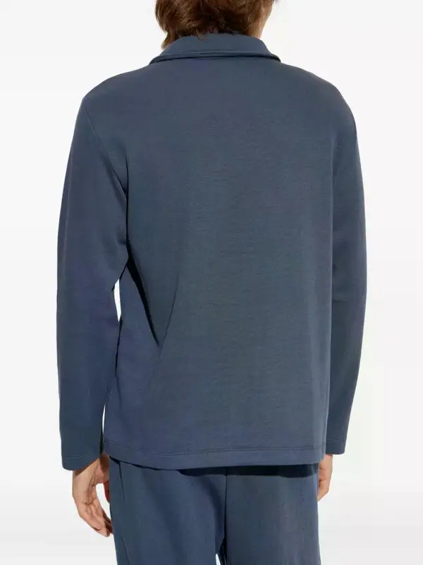 Hanro Long-sleeve Pocket Sweatshirt