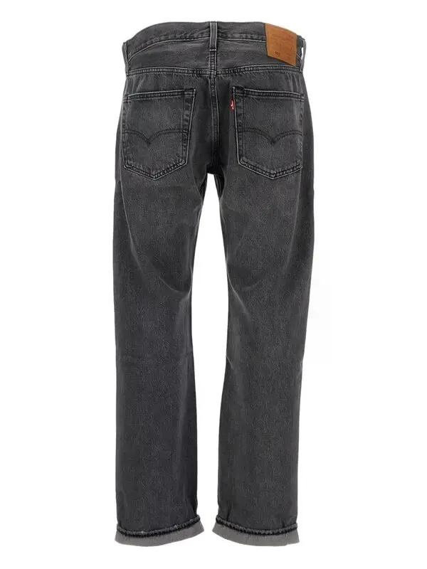 LEVI'S 501 Selvedge Five-pocket Jeans - Grey