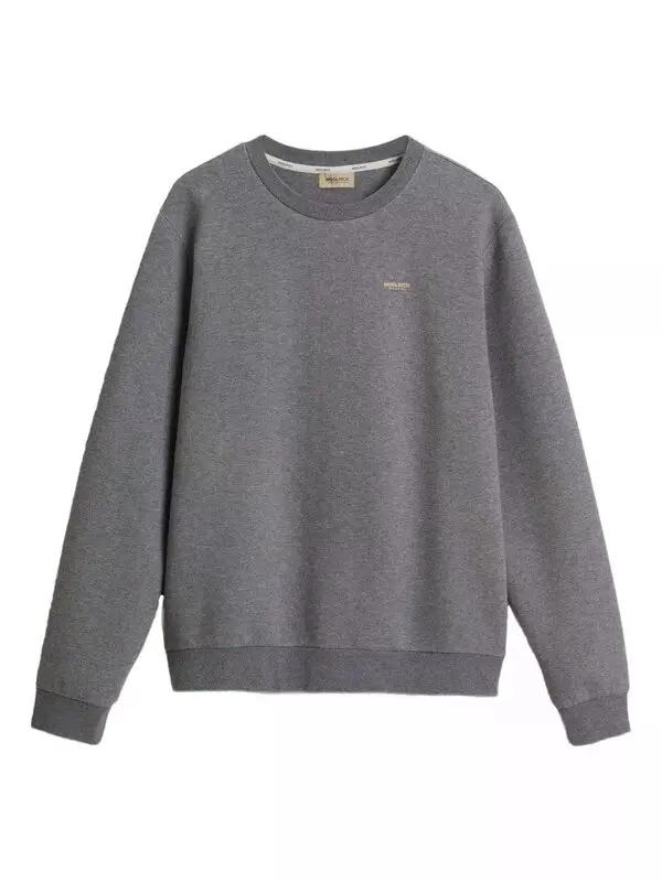 Woolrich Logo Crew-neck Sweatshirt - Grey