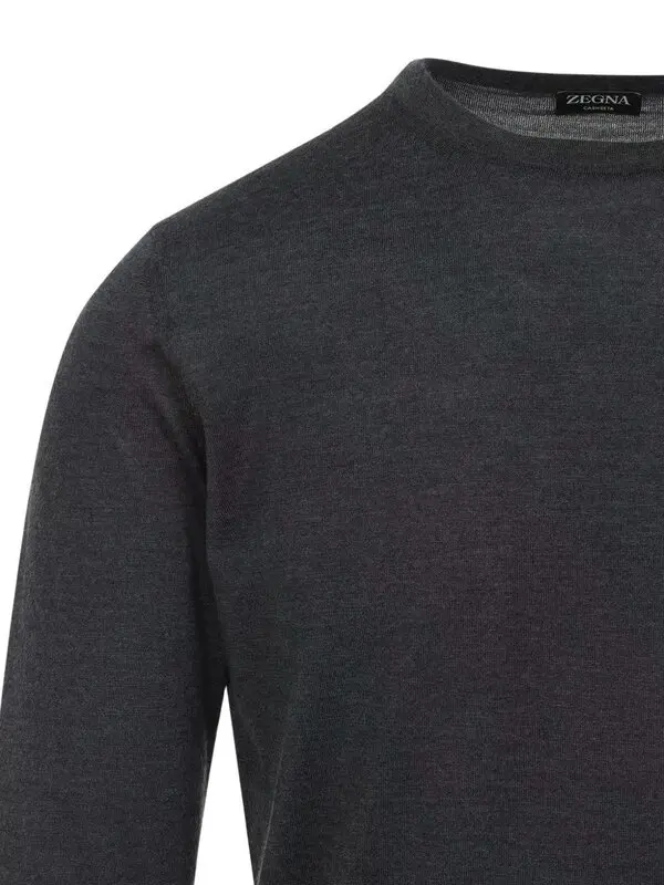 Zegna Cashmere Crew-neck Sweater