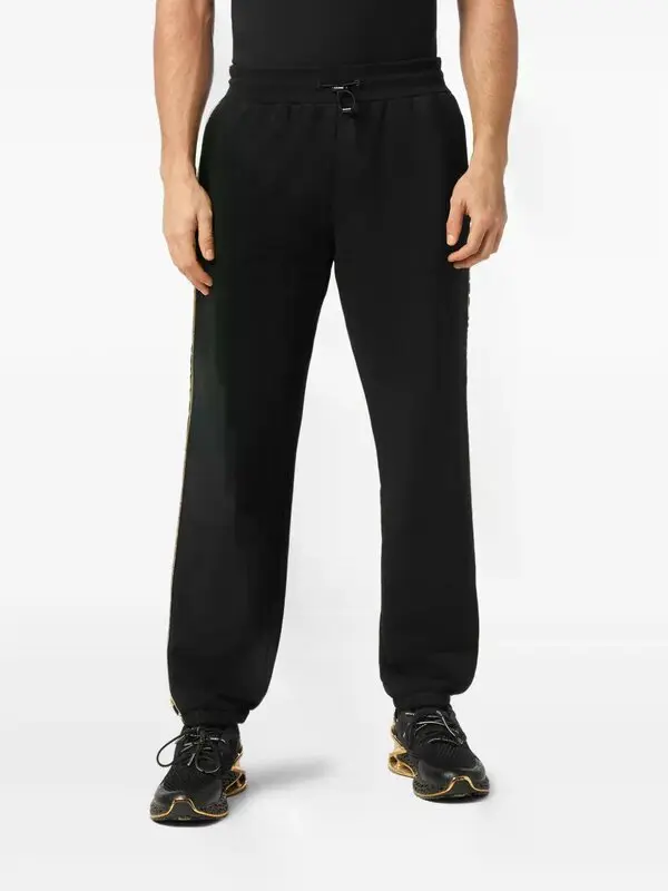 PLEIN SPORT Laminated Track Pants