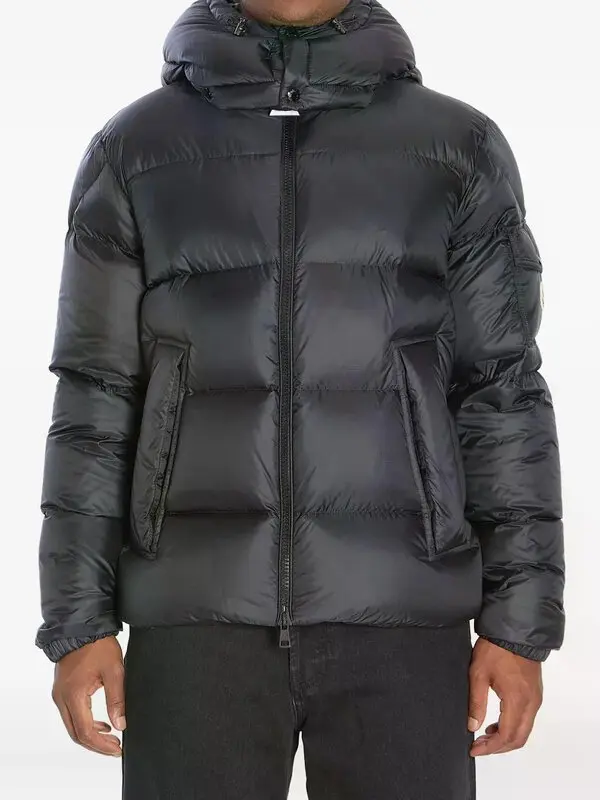 Moncler Couyere Hooded Padded Jacket - Black