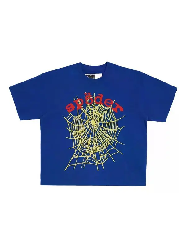SP5DER Spider Web Logo T-shirt