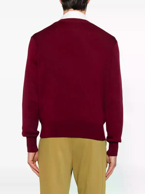 AMI Paris Crew-neck Sweater With Logo
