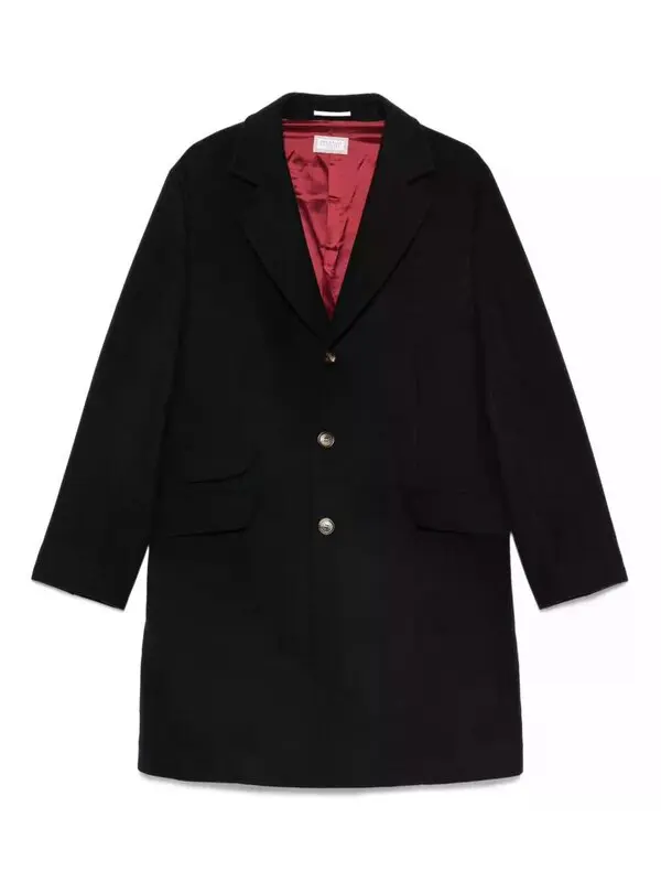 Brunello Cucinelli Button-fastening Patch-pocket Coat