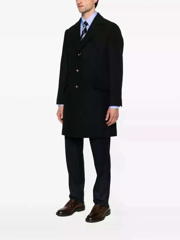 Brunello Cucinelli Button-fastening Patch-pocket Coat