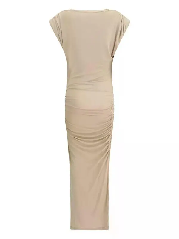 MARANT ETOILE Side-ruched Midi Dress