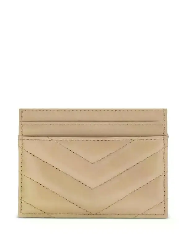 Saint Laurent Quilted Logo Cardholder