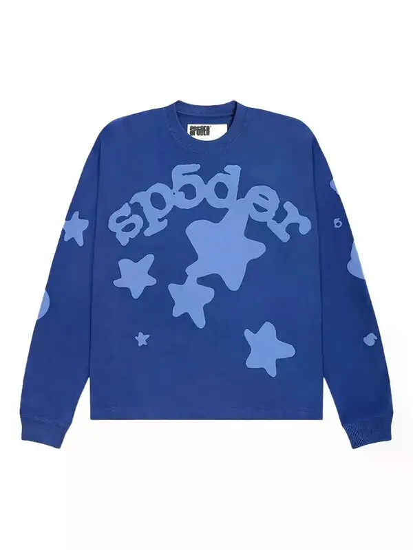 SP5DER Star-print Long-sleeve T-shirt