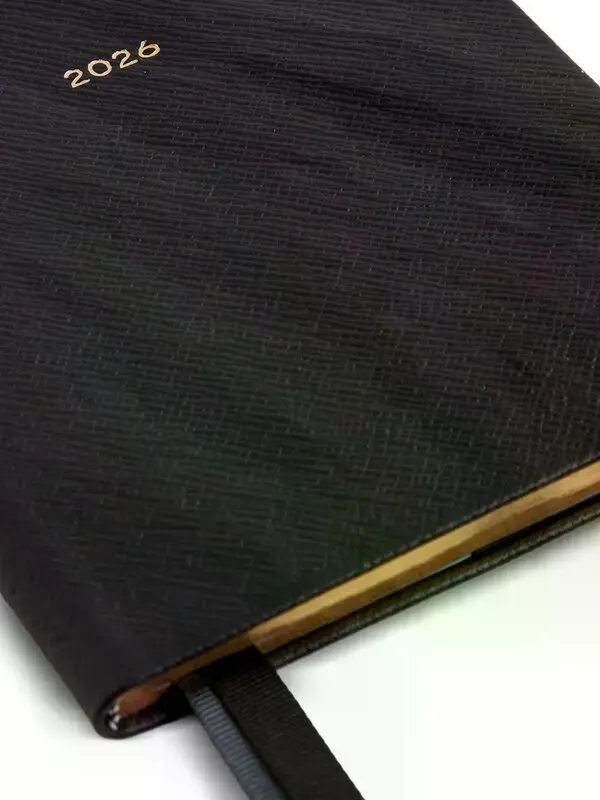 Smythson 2026 Soho Weekly Diary - Black