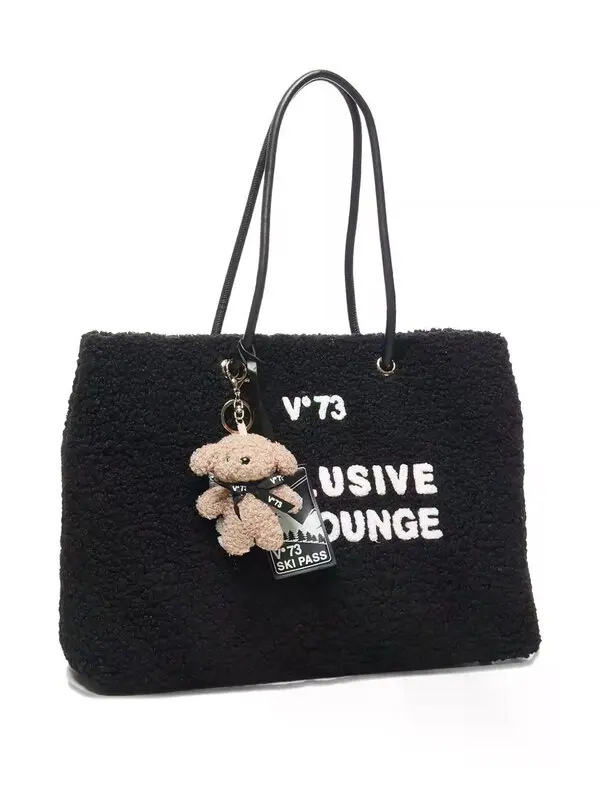 V°73 Teddy-embellished Tote Bag