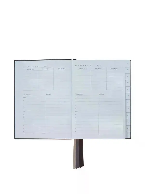 Smythson Soho Panama Leather Planner