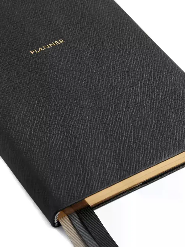 Smythson Soho Panama Leather Planner