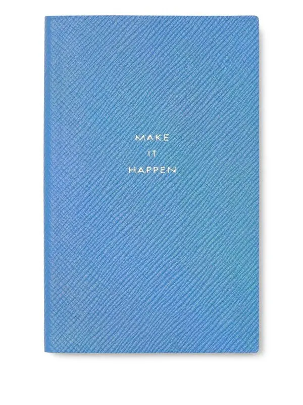 Smythson Leather-cover Notebook