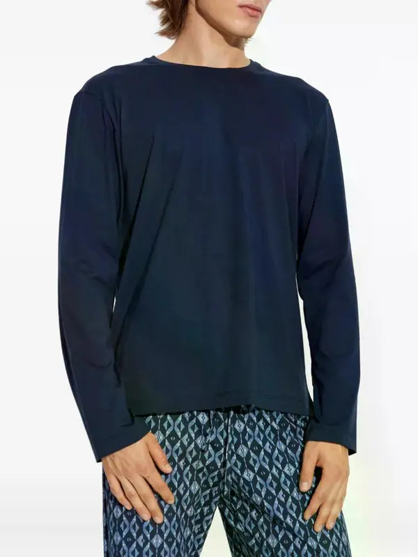 Hanro Long-sleeve Cotton T-shirt