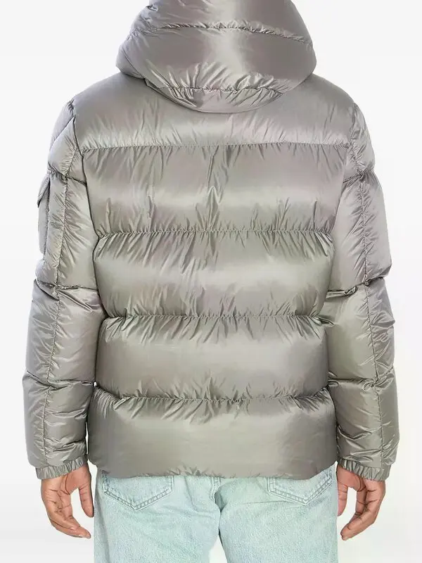 Moncler Couyere Hooded Puffer Jacket - Grey