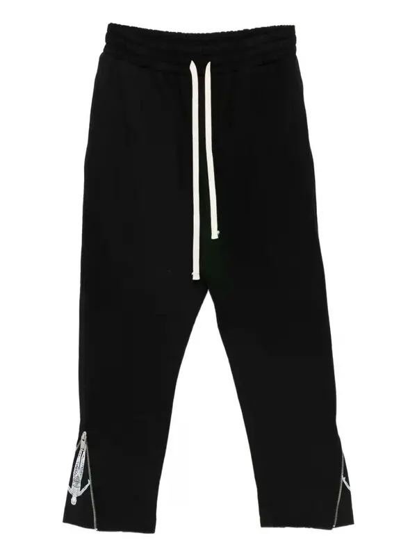 HAMZA Drawstring Side-zip Trousers
