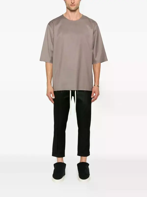 HAMZA Drawstring Cuffed Trousers