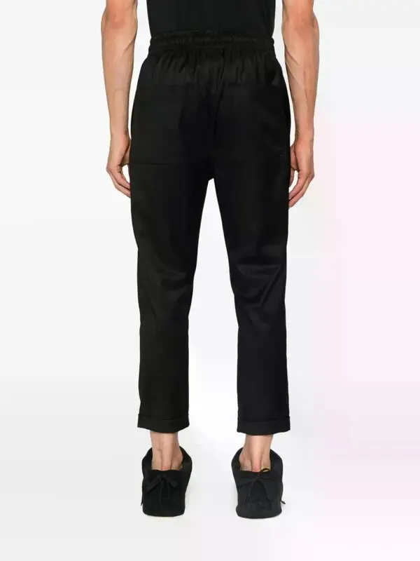 HAMZA Drawstring Cuffed Trousers
