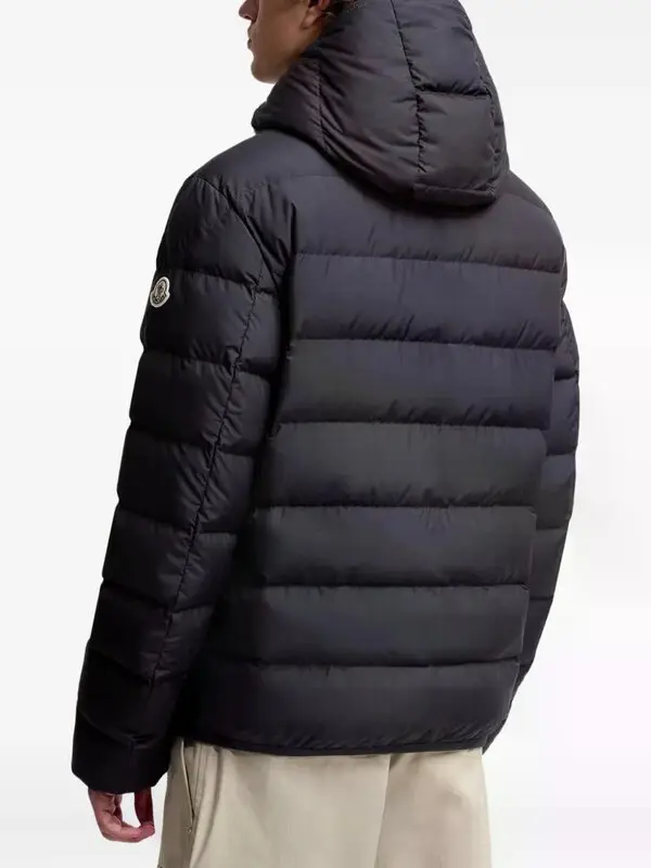 Moncler Montbrocq Hooded Quilted Jacket - Black