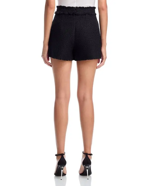 Aqua Tweed Shorts