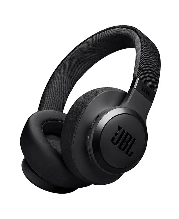 JBL Live 770nc Bluetooth Over Ear Headphones - Black