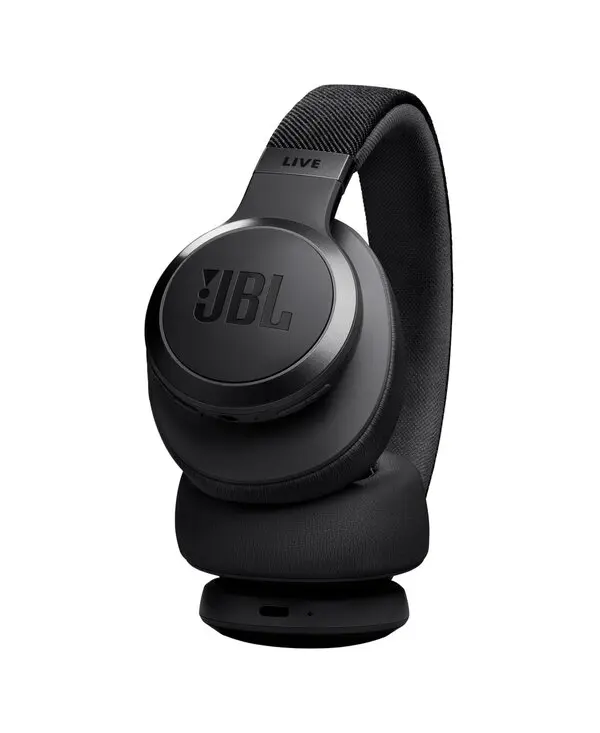 JBL Live 770nc Bluetooth Over Ear Headphones - Black