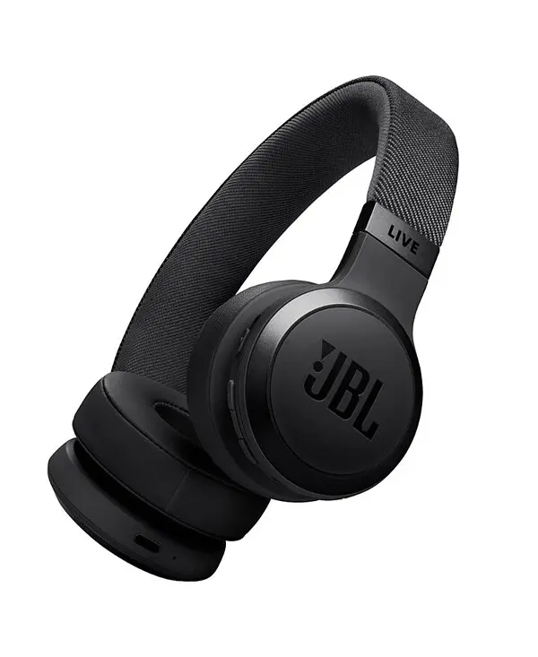 JBL Live 670nc Bluetooth On Ear Headphones - Black