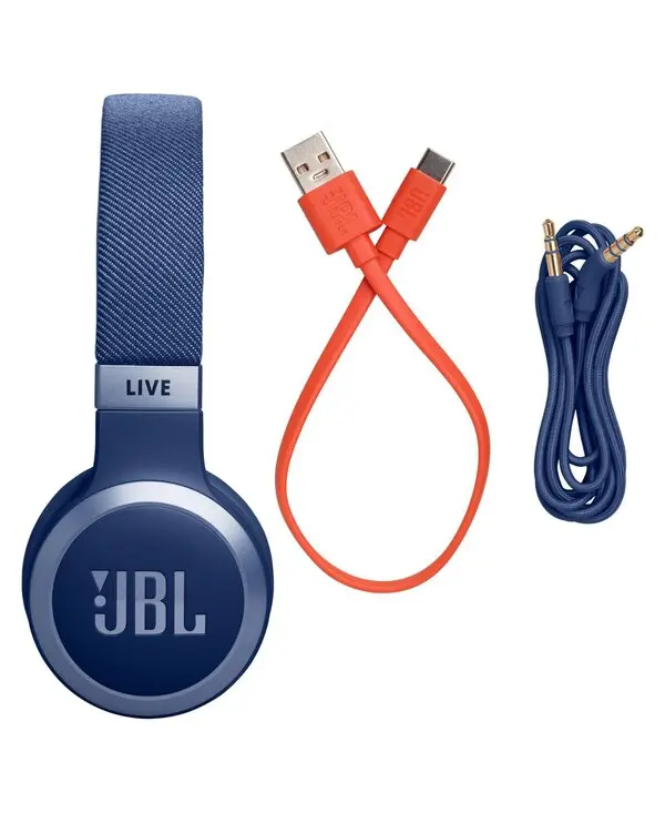 JBL Live 670nc Bluetooth On Ear Headphones - Blue