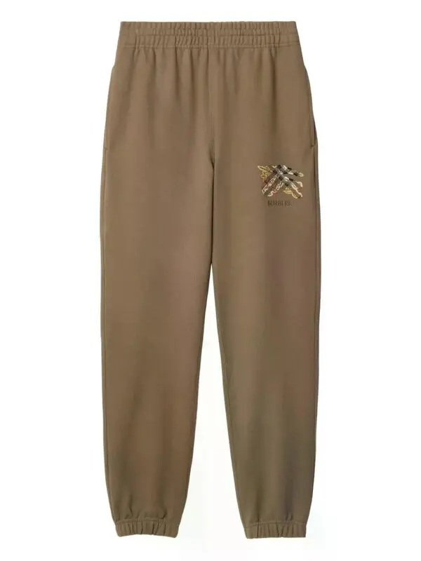 Burberry Equestrian-knight Check Jogging Pants