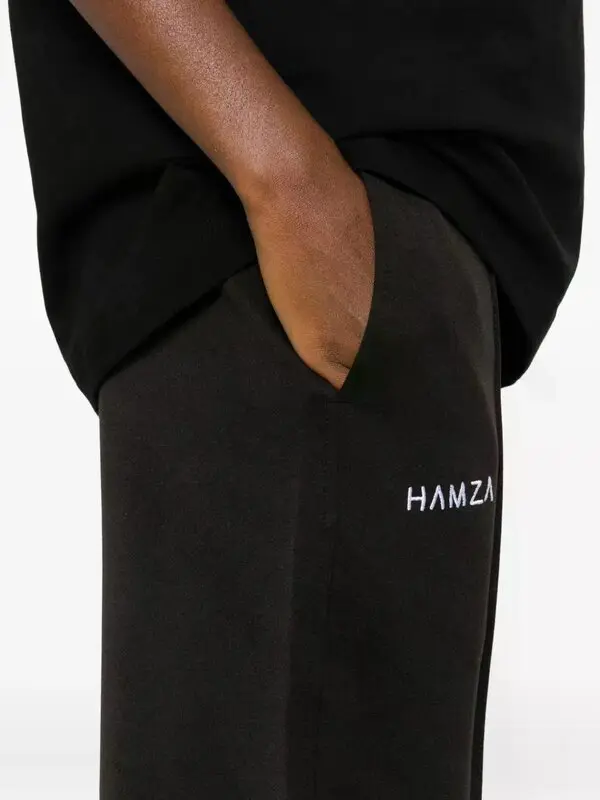 HAMZA Karol Drawstring-cuffed Trousers