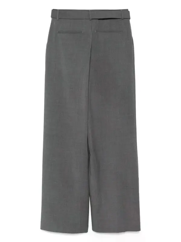 Giuseppe Di Morabito Pleated Wide-leg Trousers