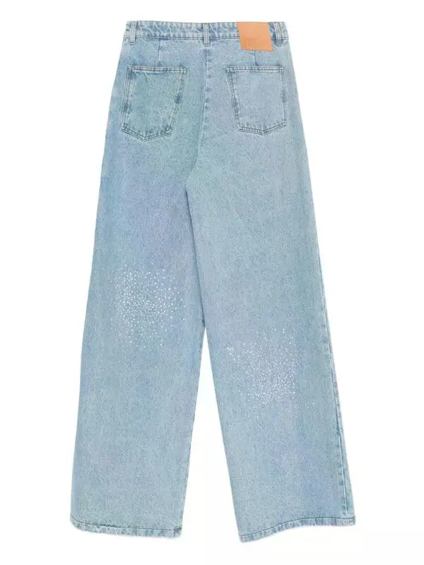 Giuseppe Di Morabito Embellished Paneled Jeans