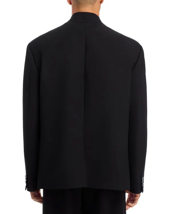Helmut Lang Collarless Relaxed Fit Blazer