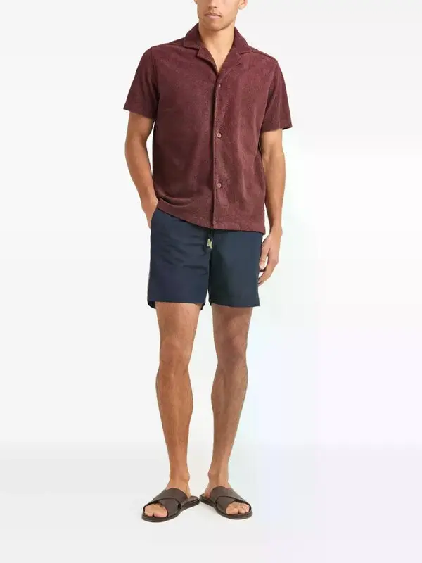 Orlebar Brown Howell Short-sleeve Shirt - Red