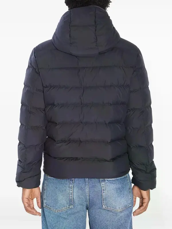 Moncler Puffer Jacket With Removable Hood - 778 Blue