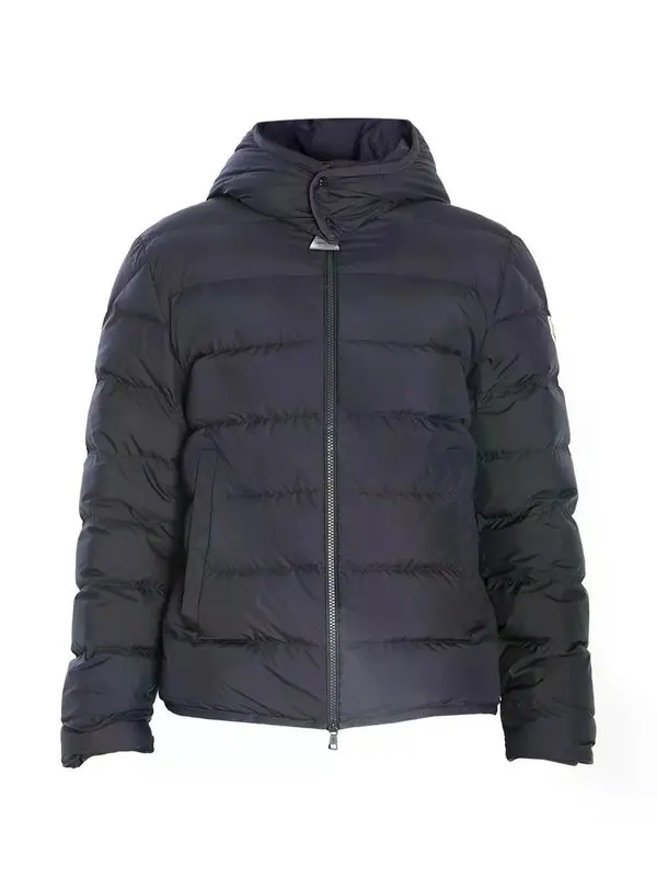 Moncler Montbrocq Removable-hood Puffer Jacket - Blue