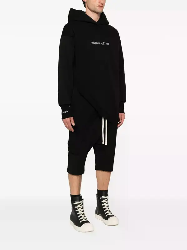 HAMZA Asymmetric-hem Hoodie