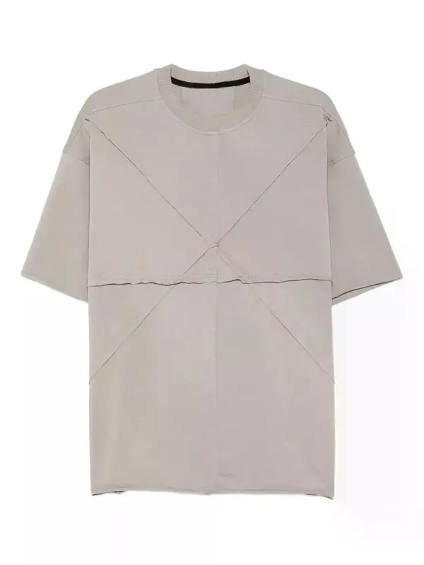 HAMZA Panelled Short-sleeve T-shirt - Grey