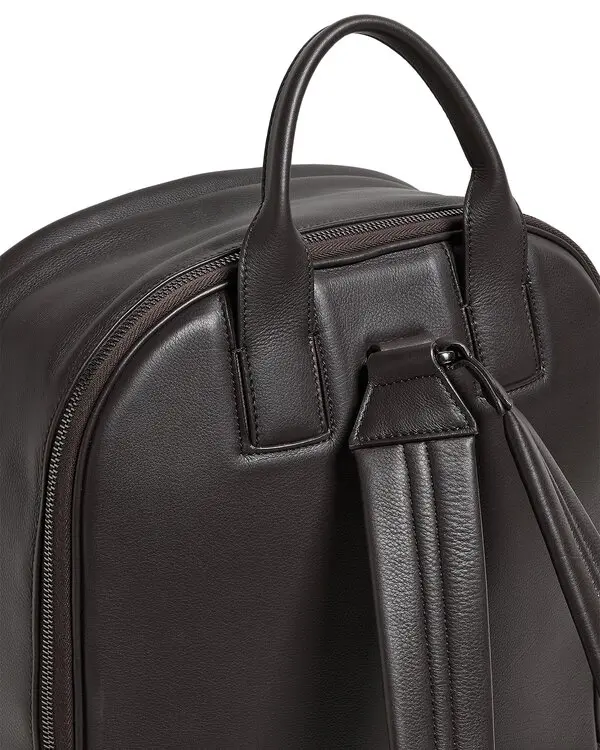 Zegna Secondskin Leather Backpack