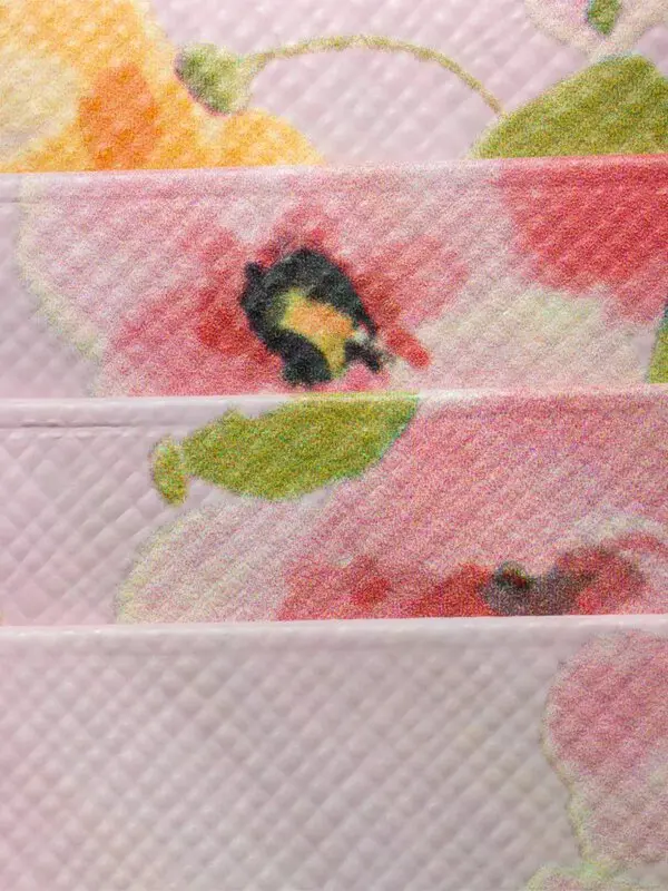 Prada Floral-print Cardholder - Pink