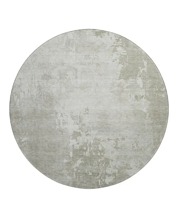 DALYN RUG COMPANY Dalyn Pacifica Pa11 Round Area Rug, 8' X 8 - Linen