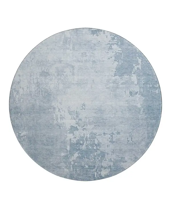 DALYN RUG COMPANY Dalyn Pacifica Pa11 Round Area Rug, 8' X 8 - Sky