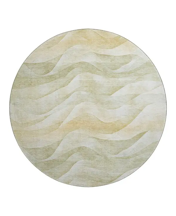 DALYN RUG COMPANY Dalyn Pacifica Pa3 Round Area Rug, 8' X 8 - Aloe