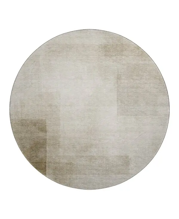 DALYN RUG COMPANY Dalyn Pacifica Pa5 Round Area Rug, 8' X 8 - Khaki