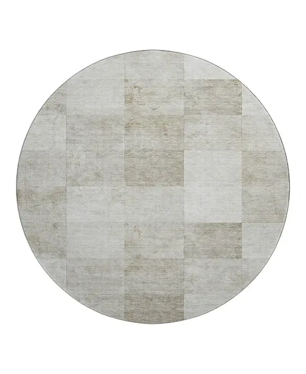 DALYN RUG COMPANY Dalyn Pacifica Pa10 Round Area Rug, 8' X 8 - Beige